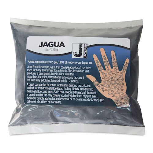 Jacquard Jagua Pre-Mixed Powder - 8 oz, Package | BLICK Art Materials