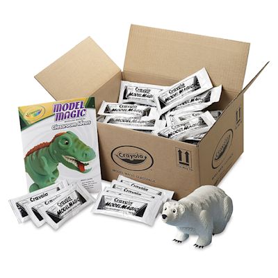 Crayola Model Magic Classpack - Pack of 75, 1 oz, White | BLICK Art ...