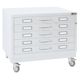 Bieffe BF Line Flat File - White, 5-Drawer, A2, 16-1/2" x 29-1/2" x 20 ...
