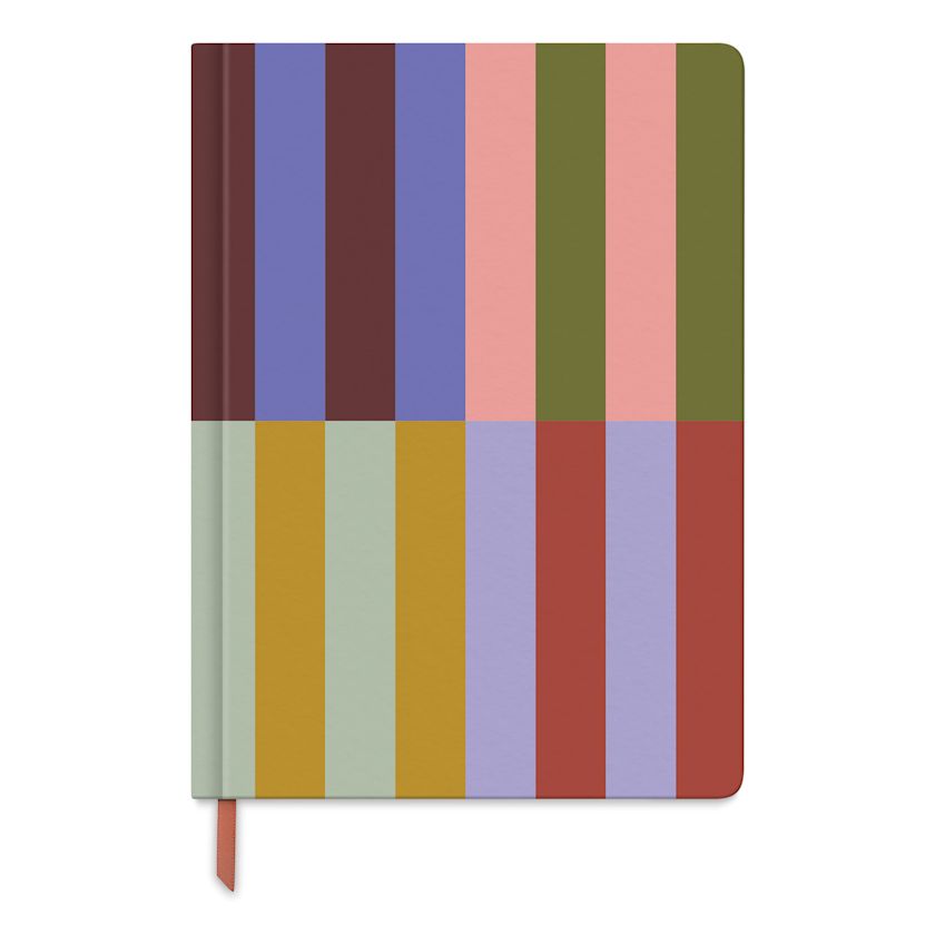 DesignWorks Ink Bold Stripes Jumbo Journal | BLICK Art Materials