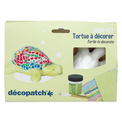 DecoPatch Paper Mache Turtle Kit | BLICK Art Materials