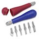 Speedball Linoleum Handle - Lino Handle No. 2, Set of 6 Cutters | BLICK ...