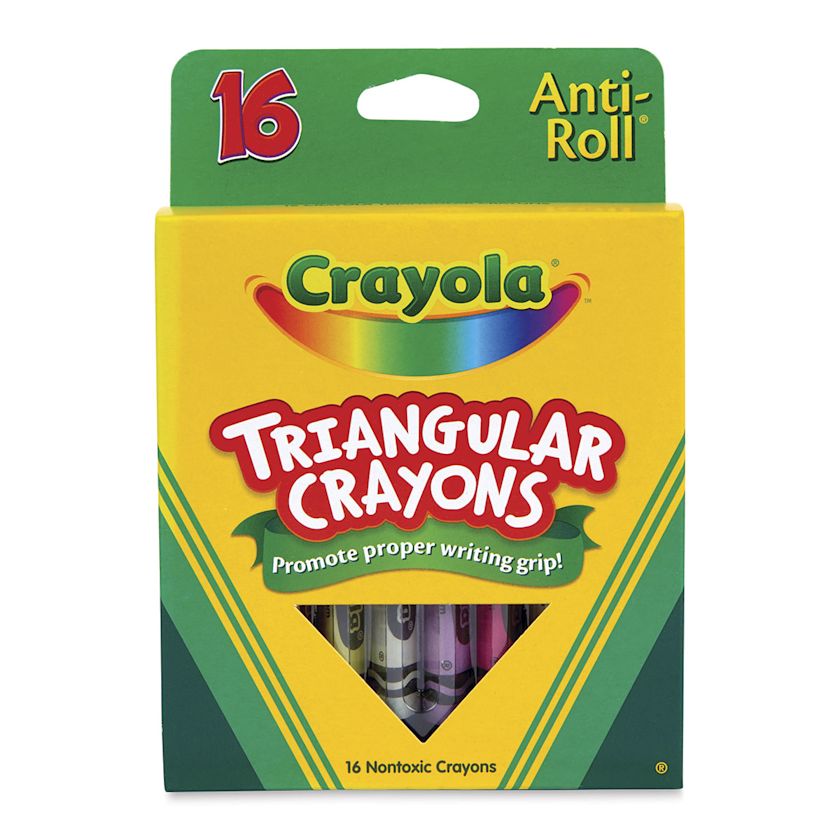 Crayola Triangular Crayons - Set of 16 | BLICK Art Materials