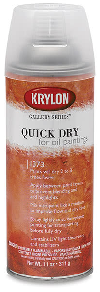 Krylon Gallery Series Quick Dry for Oil Paintings | BLICK Art Materials