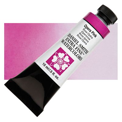 Daniel Smith Extra Fine Watercolor - Opera Pink, 15 ml Tube | BLICK Art ...