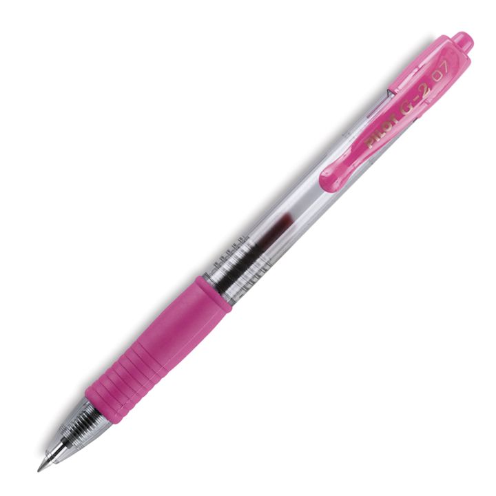 Pilot G2 Gel Pen - .7 mm, Pink, Fine | BLICK Art Materials