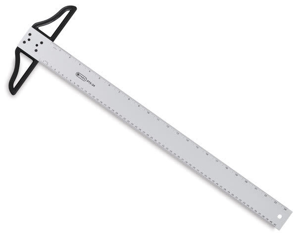 Westcott Portable T-Square - 24", Aluminum | BLICK Art Materials