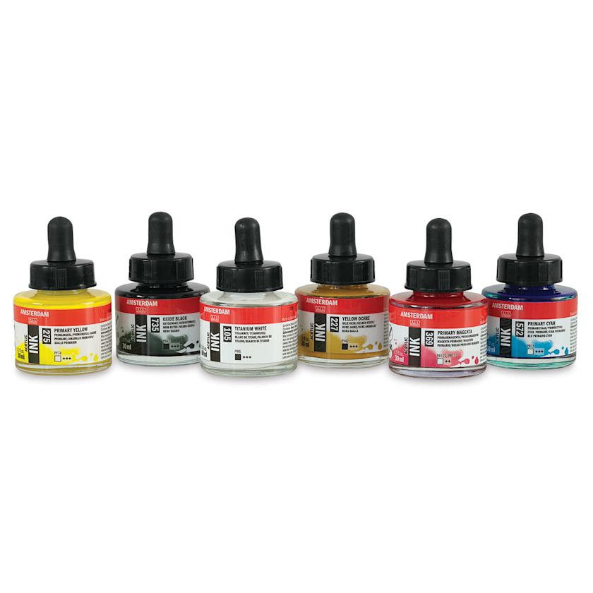 Amsterdam Acrylic Ink and Sets | BLICK Art Materials