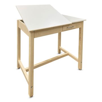 Hann Drawing and Drafting Table - With Drawer, 36" x 24"x 37" | BLICK ...