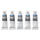 Derivan Rewettable Liquid Pencil Tubes Set - Set of 5, 12 ml Tubes ...