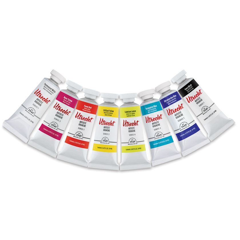 Utrecht Designers Gouache and Set | BLICK Art Materials