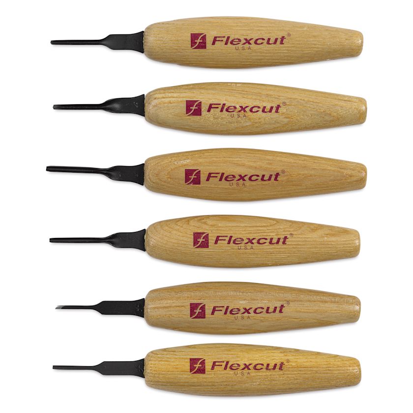 Flexcut Mixed Profile Micro Tool Set | BLICK Art Materials