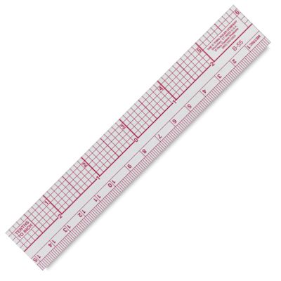Westcott Plastic Ruler - 6", 10ths | BLICK Art Materials