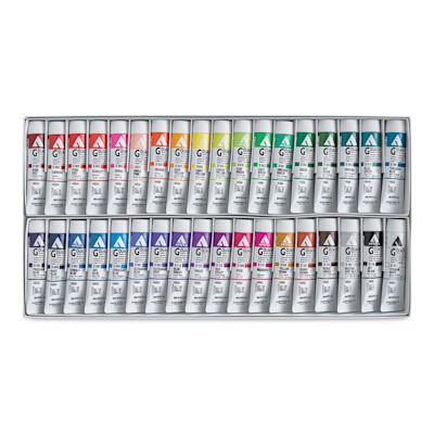 Holbein Acryla Gouache - Assorted, Set of 36, 20 ml | BLICK Art Materials