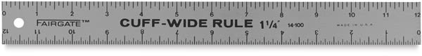 Fairgate Cuff Width Ruler | BLICK Art Materials