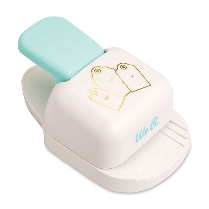 We R Memory Keepers 3 in 1 Punch - Rounded Tags | BLICK Art Materials