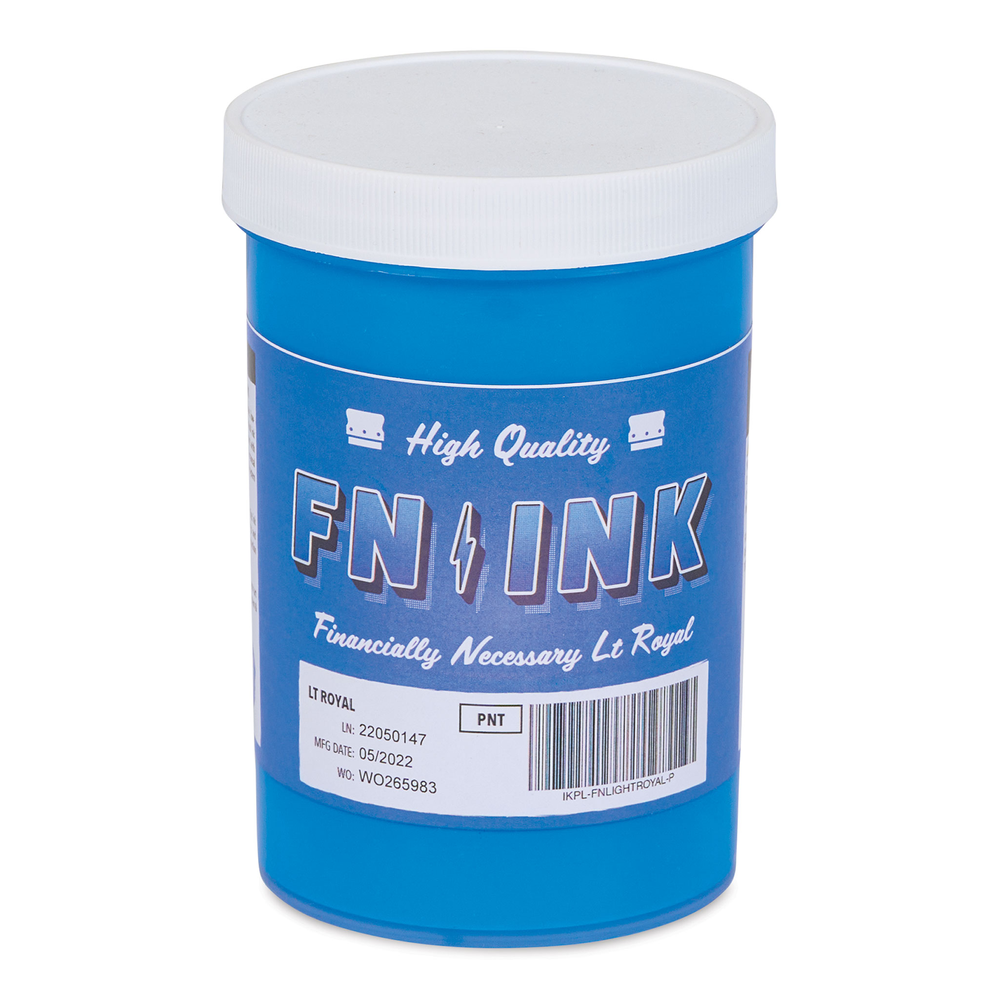 FN Ink Plastisol Screen Printing Ink - Light Royal Blue, Pint | BLICK ...