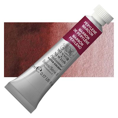 Winsor & Newton Professional Watercolor - Perylene Maroon, 5 ml Tube ...