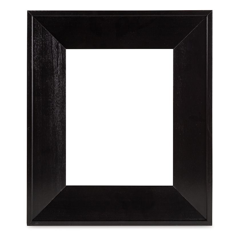 Blick Aliso Wood Frame - 8" x 10" x 1/4", Black | BLICK Art Materials