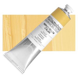 Williamsburg Handmade Oil Paints - Naples Yellow Italian, 150 ml tube ...