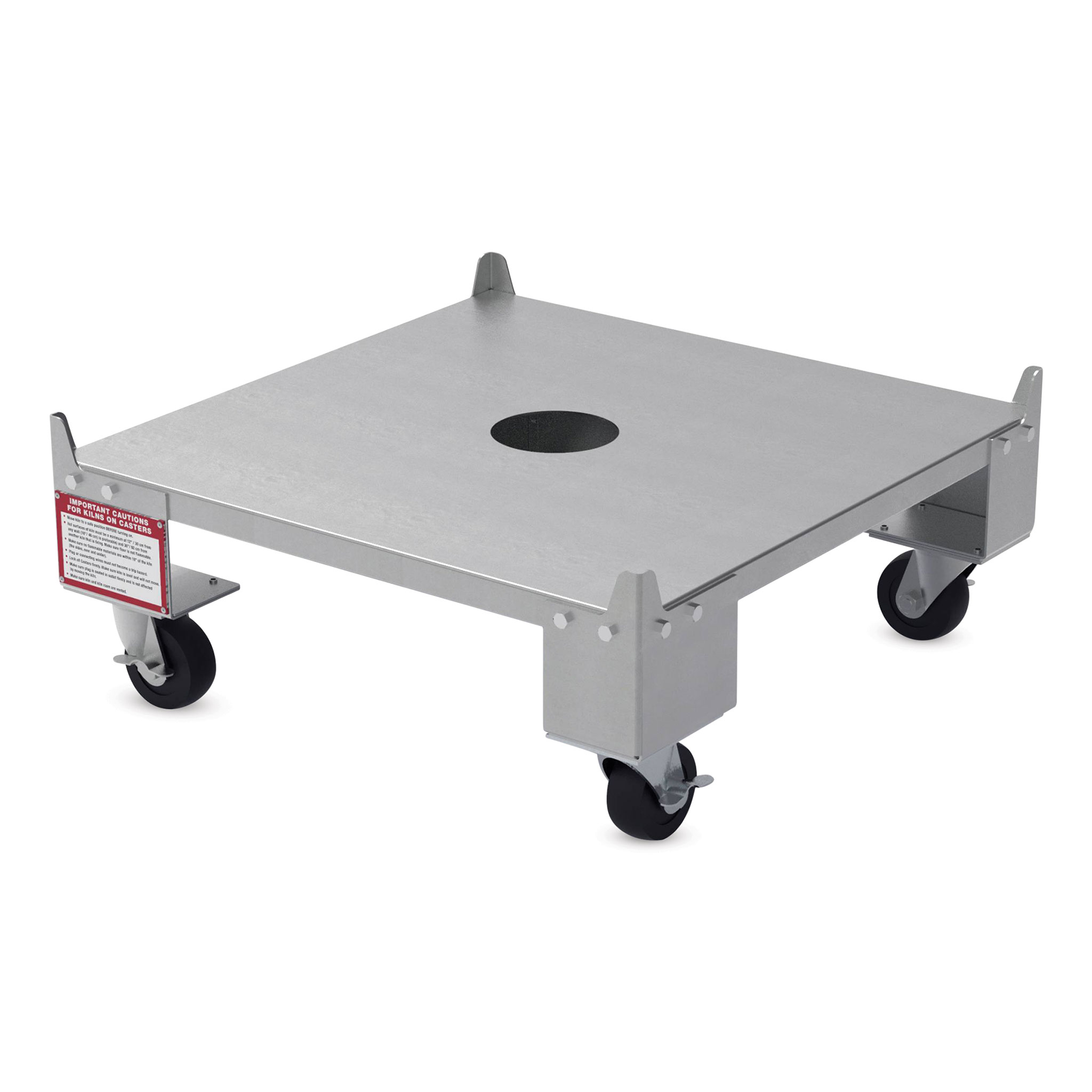 L&L Rolling Kiln Stand - 10-Sided | BLICK Art Materials