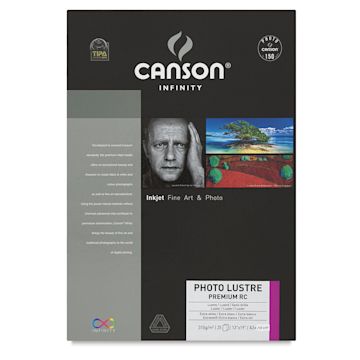 Canson Infinity Photo Lustre Premium Resin Coated Inkjet Paper - 13" x ...