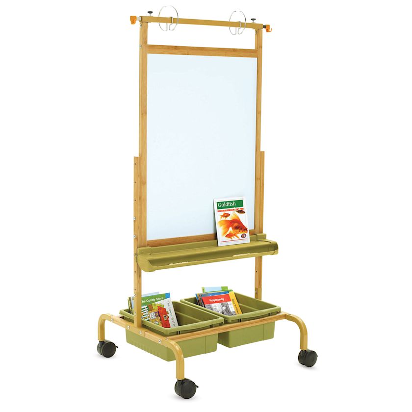 Copernicus Bamboo Deluxe Chart Stand - Sage Green | BLICK Art Materials