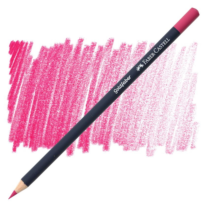 Faber-Castell Goldfaber Color Pencil - Fuchsia 123 | BLICK Art Materials