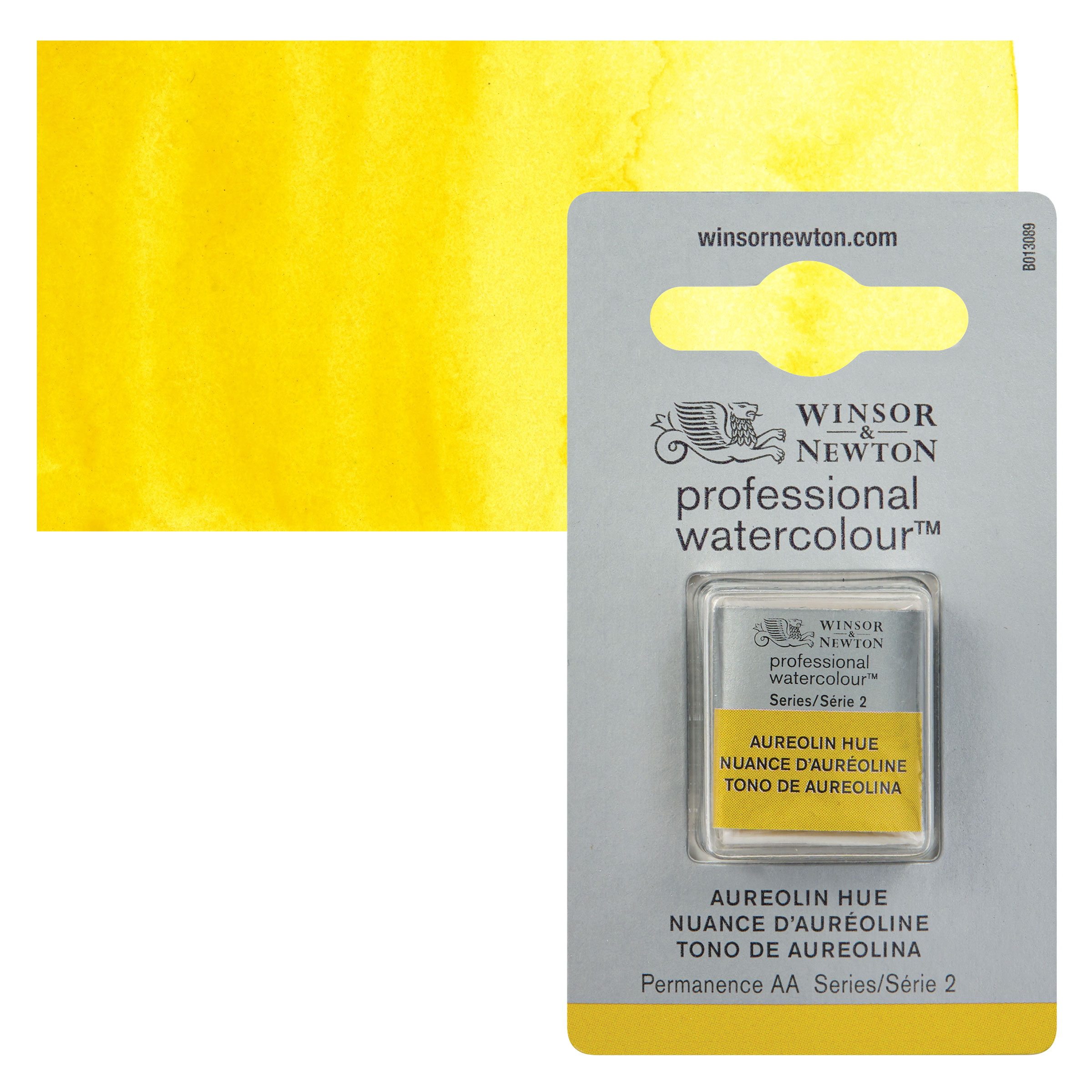 Winsor & Newton Professional Watercolor - Aureolin Hue, Half Pan ...
