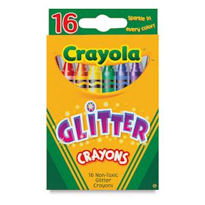 Crayola Glitter Crayons | BLICK Art Materials