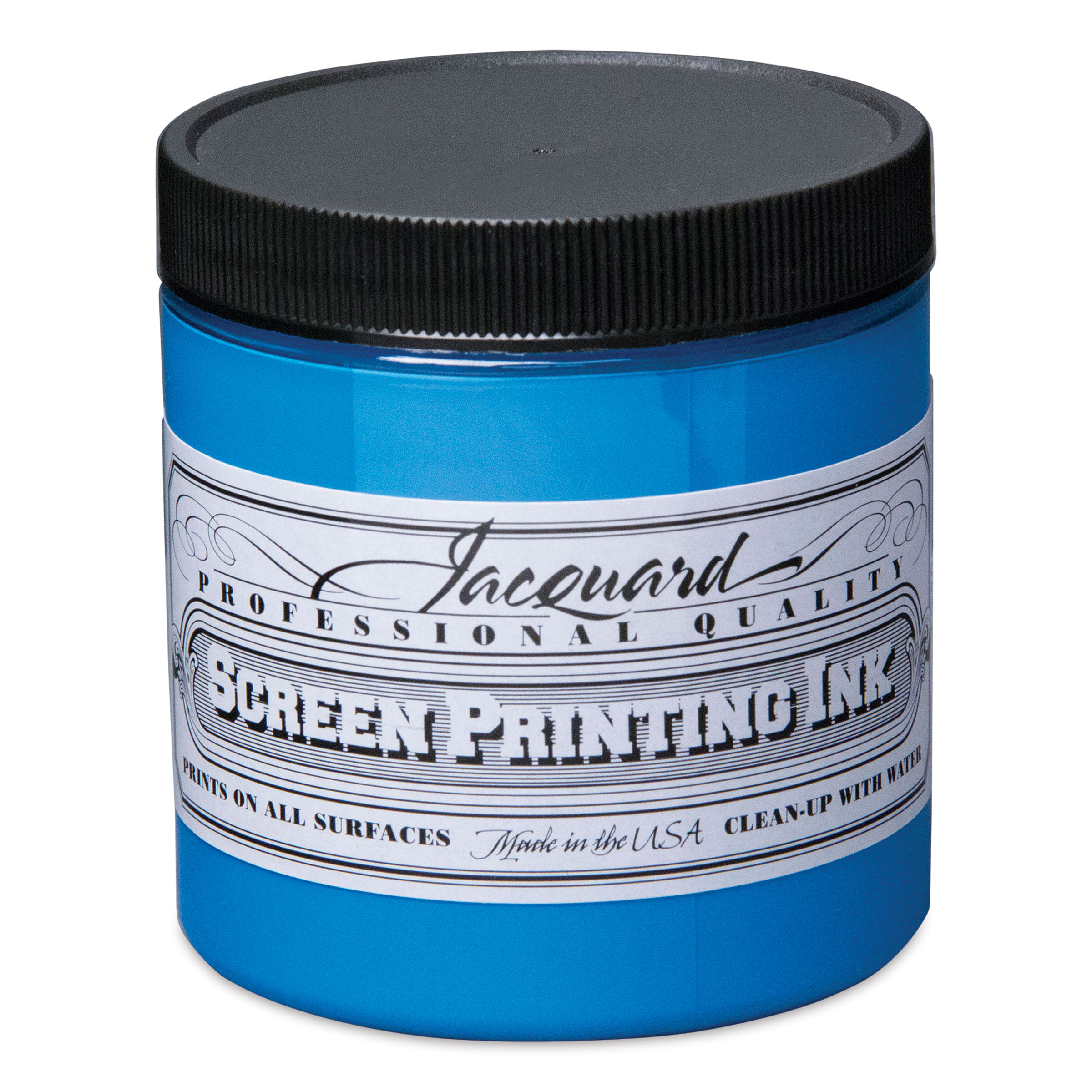 Jacquard Screen Printing Ink - Sky Blue, 8 oz | BLICK Art Materials