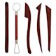 Potter's Select Basic Sculpting Tools - Set of 5 | BLICK Art Materials