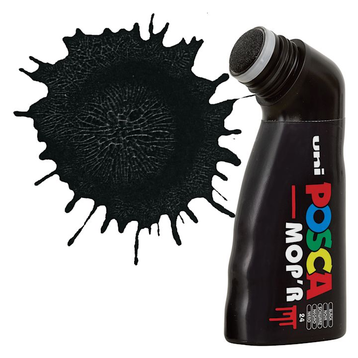 Posca Mop'r Paint Marker - Black | BLICK Art Materials