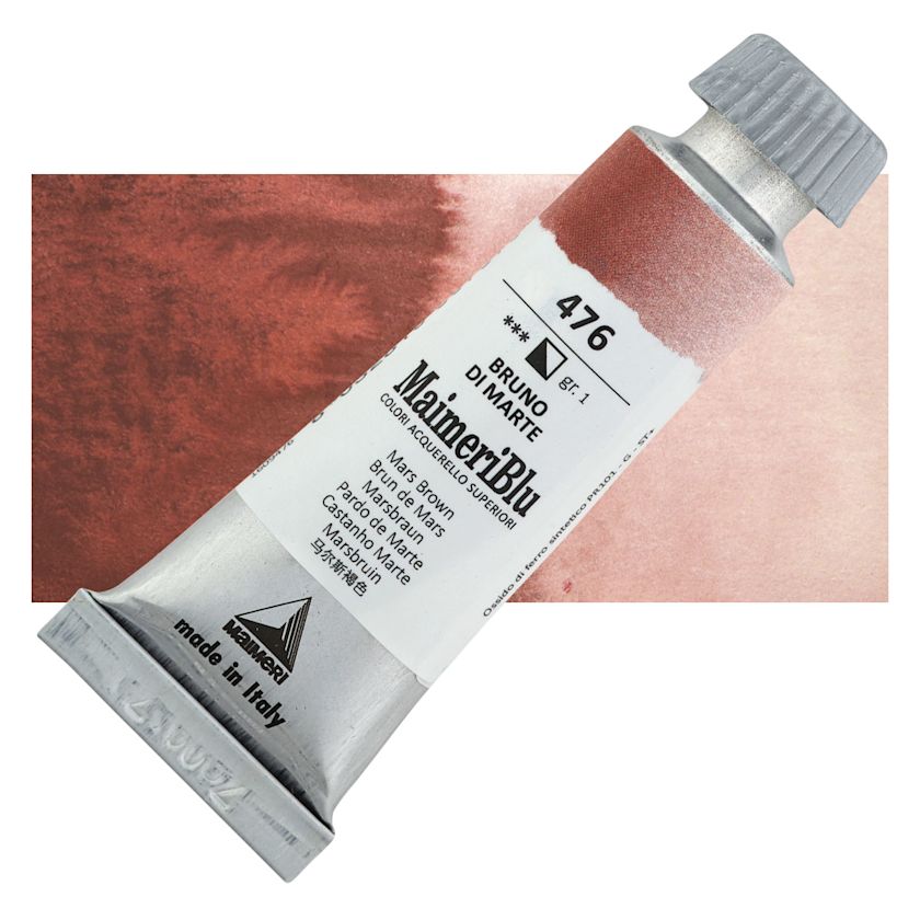 Maimeri Blu Artist Watercolor - Mars Brown | BLICK Art Materials