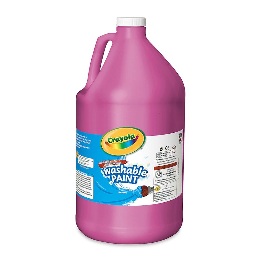 Crayola Washable Paint - Magenta, Gallon | BLICK Art Materials
