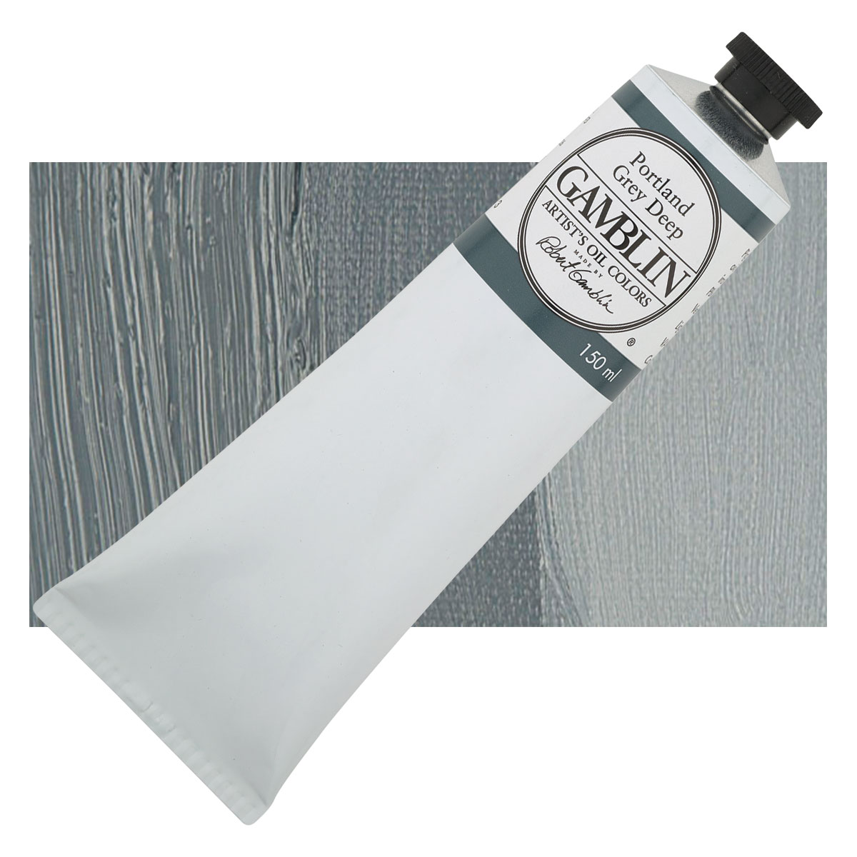 Gamblin Artist's Oil Color - Portland Gray Deep, 150 ml tube | BLICK ...