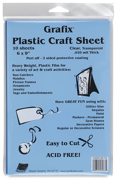Grafix Craft Plastic | BLICK Art Materials