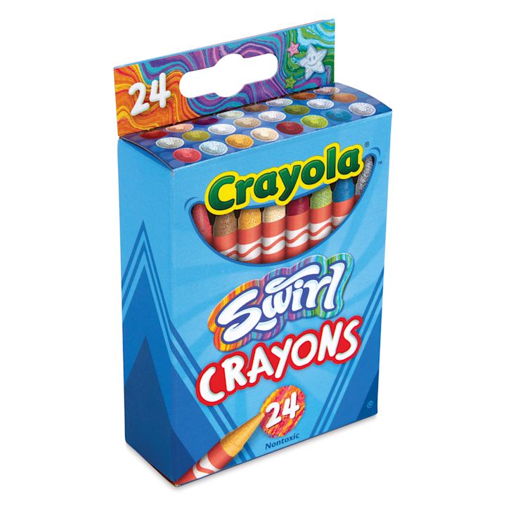 Crayola Swirl Crayons Set | BLICK Art Materials