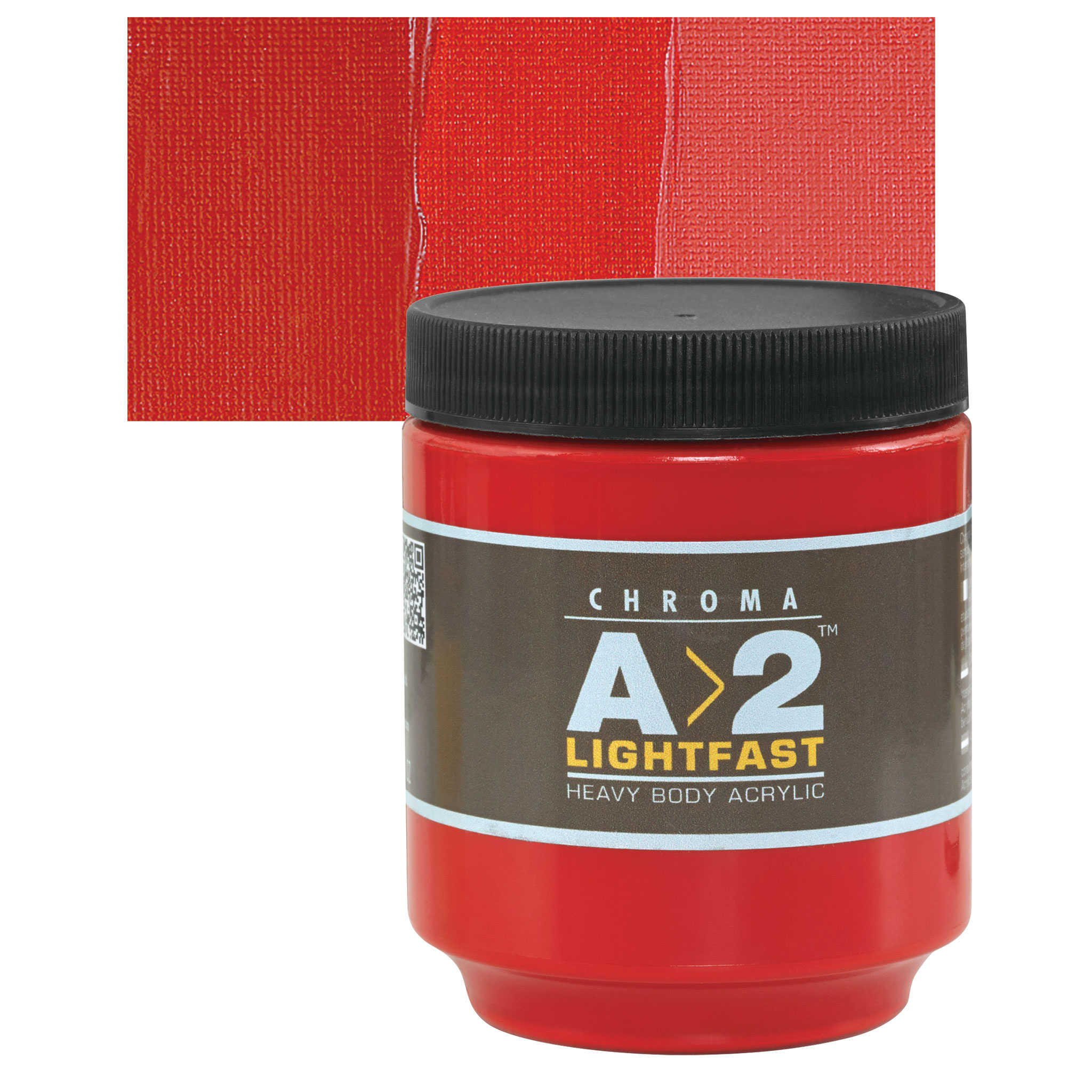 Chroma A2 Student Acrylics - Cadmium Red Medium Hue, 250 ml jar | BLICK ...