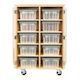 Diversified Spaces Robotics Tote Storage Cabinet - 36" Wide | BLICK Art ...