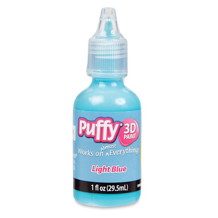 Tulip Dimensional Fabric Paint - Blue, Puffy, 1 oz | BLICK Art Materials