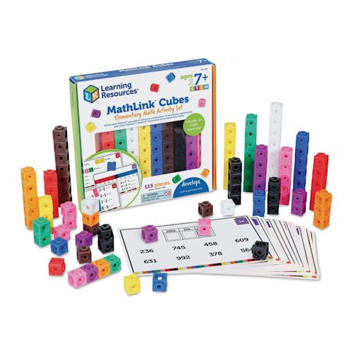 MathLink Cubes Activity Set - Elementary Math | BLICK Art Materials