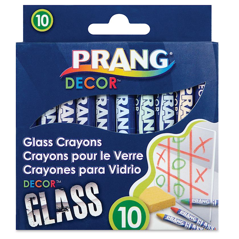 Prang Glass Decor Crayons Set | BLICK Art Materials