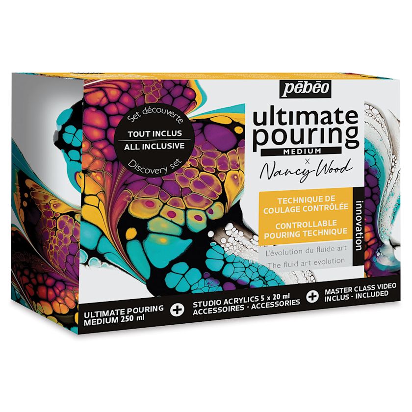 Pebeo Ultimate Pouring Medium - Discovery Set | BLICK Art Supplies