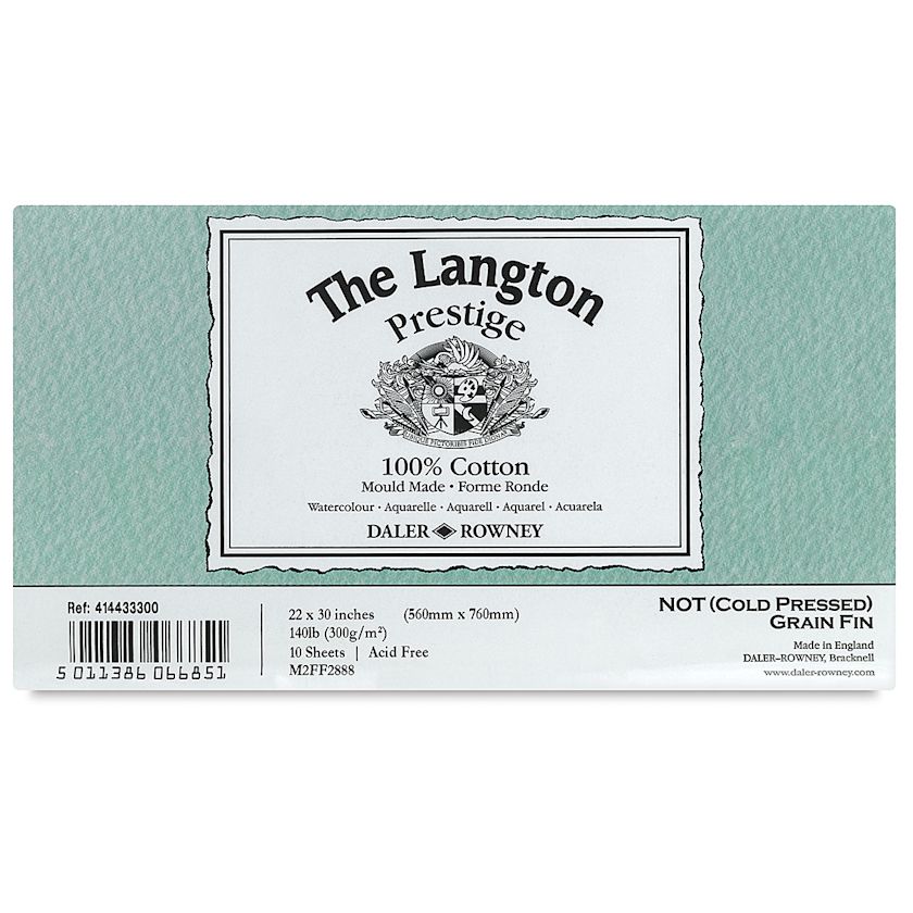 Daler-Rowney Langton Prestige Watercolor Paper | BLICK Art Materials