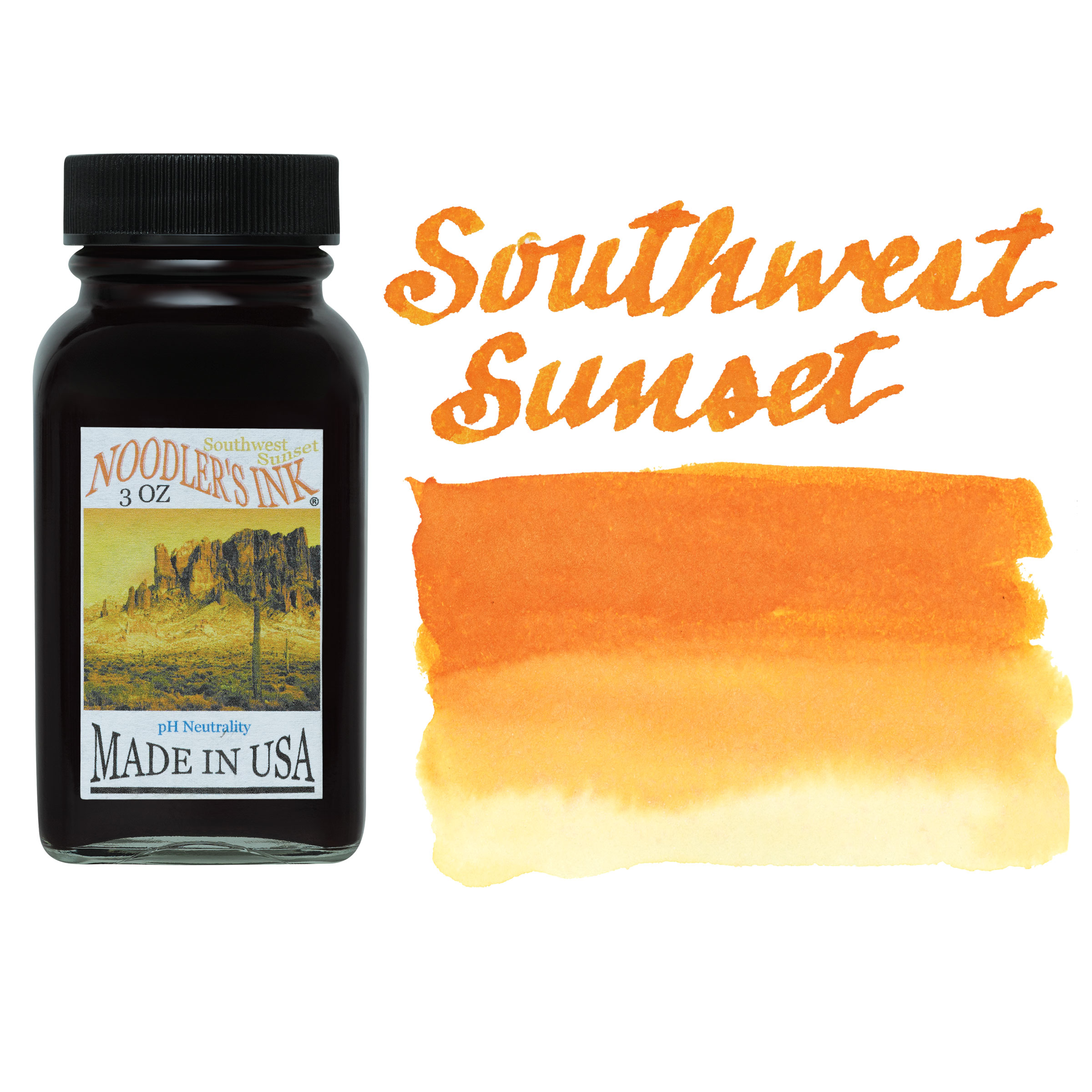 Noodler's Ink Fountain Pen Ink - Southwest Sunset, 3 oz | BLICK Art ...