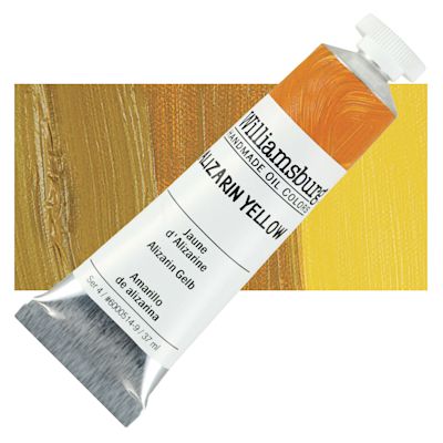 Williamsburg Handmade Oil Paint - Alizarin Yellow, 37 ml tube | BLICK ...