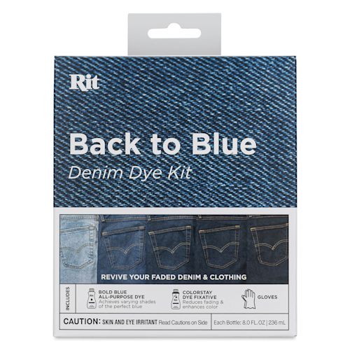 Rit Back to Blue Denim Dye Kit | BLICK Art Materials