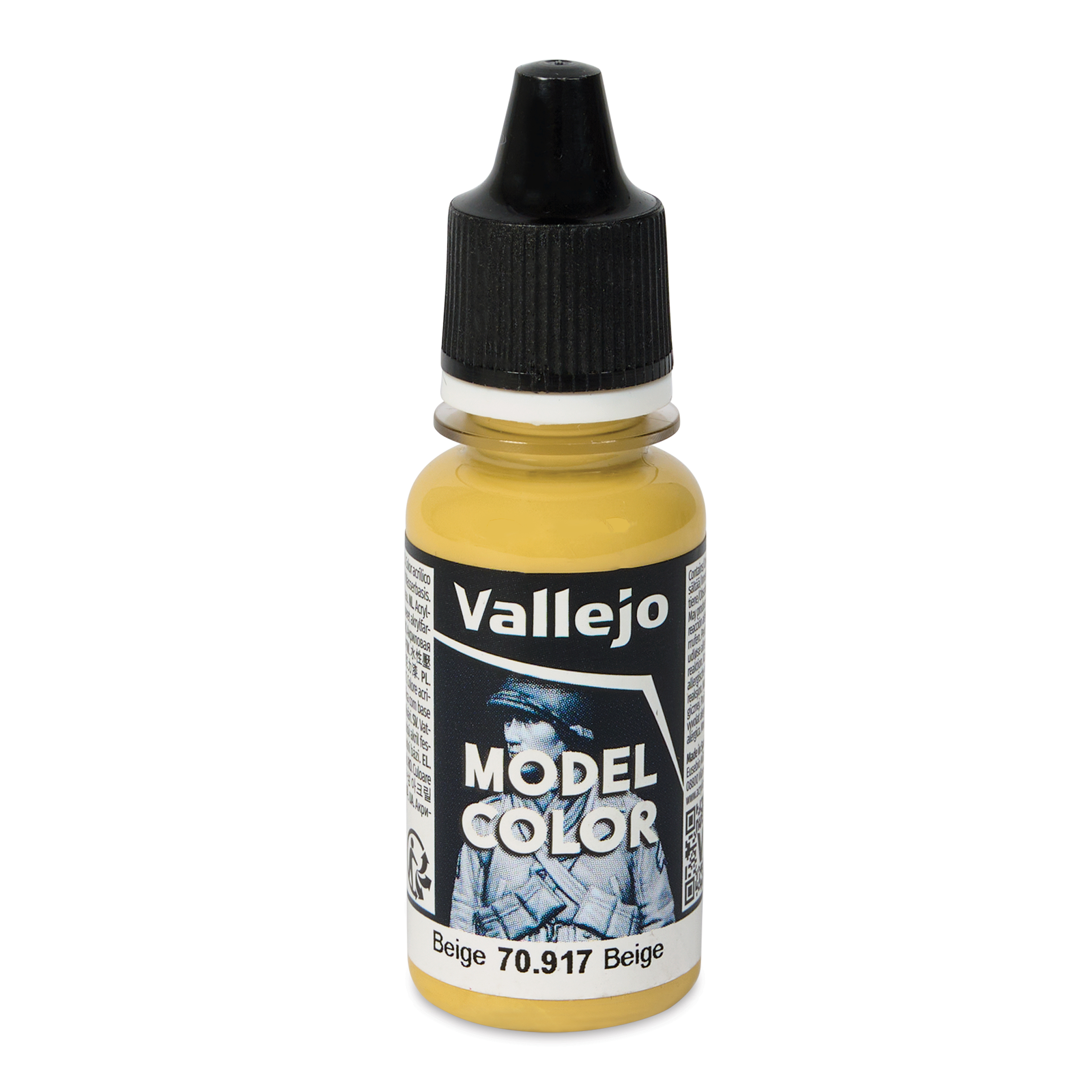 Vallejo Acrylic Model Color Paint - Beige, 18 ml | BLICK Art Materials