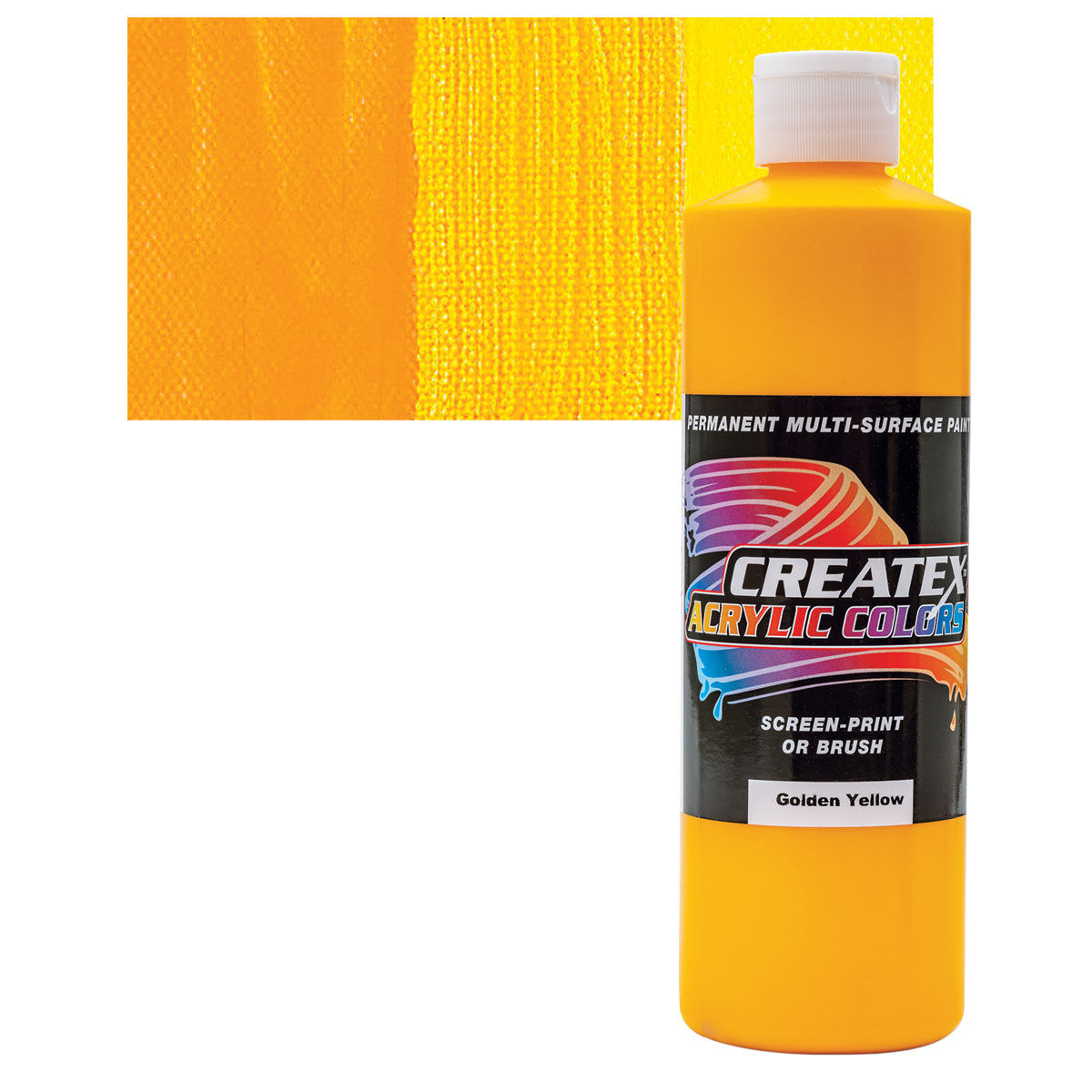Createx Acrylics - Golden Yellow, Pint | BLICK Art Materials